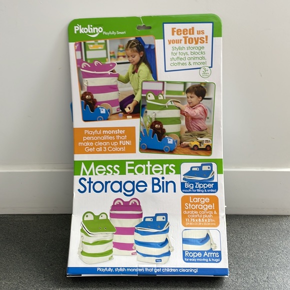 Pkolino | Other | New Pkolino Storage Bin Durable Canvas With Rope Arms ...